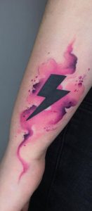 100 Electrifying Lightning Tattoo Designs - Tattoo Me Now