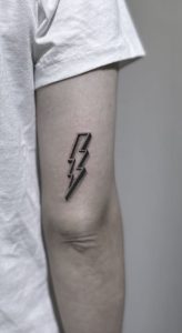 100 Electrifying Lightning Tattoo Designs - Tattoo Me Now