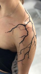 100 Electrifying Lightning Tattoo Designs - Tattoo Me Now